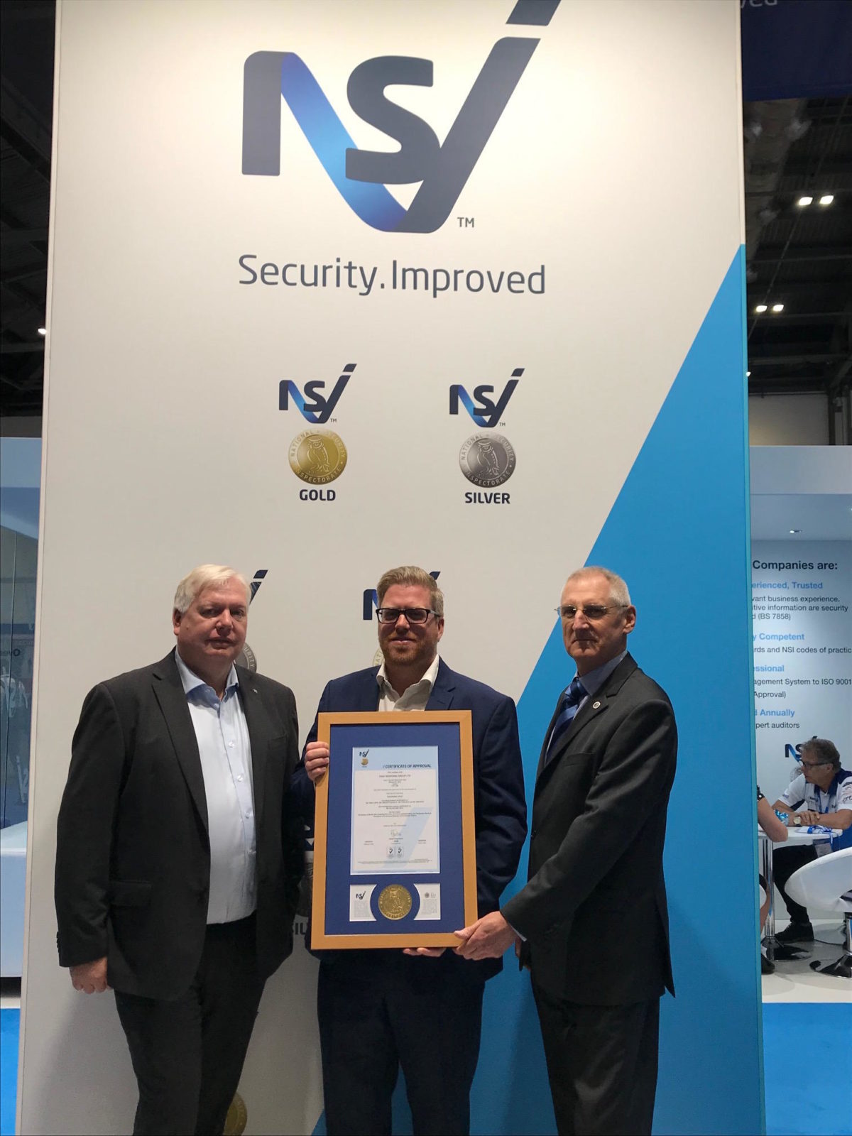FRG Achieve NSI Guarding Gold | First Response Group